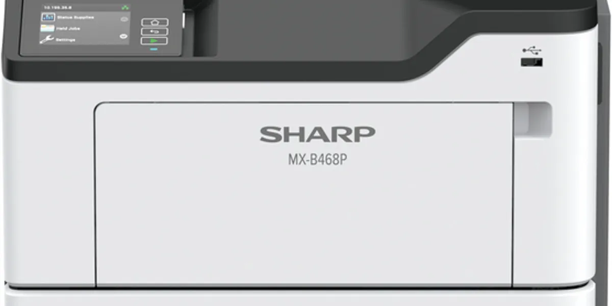 Imprimante A4 professionnelle MX-B468P - Hexacom Opérateur