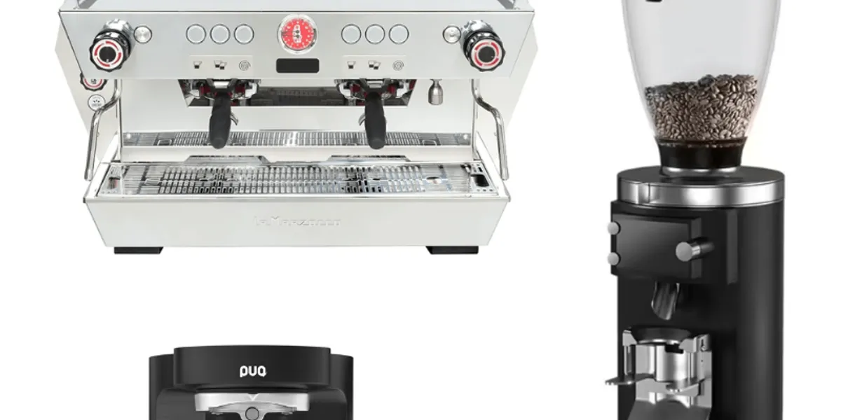 Machine espresso KB90 2 groupes + Moulin Mahlkonig - Coutume